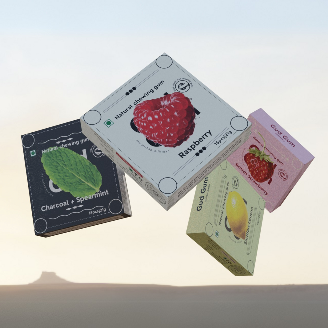 Gud Gum India's 1st Plastic-free chewing gums - SHOP NOW – Gud Gum ...