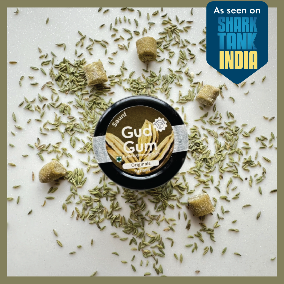 Fennel Chewing Gum - Plastic Free, Sugar Free, Natural, Biodegradable ...
