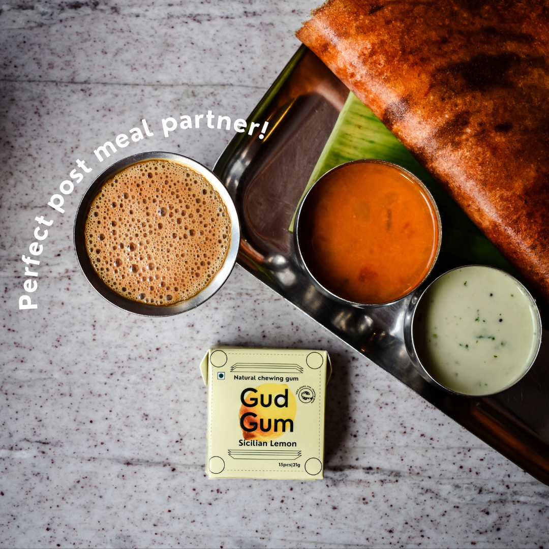 Plastic Free Chewing Gum- Lemon (15 pieces per pack)- 21g – Gud Gum ...