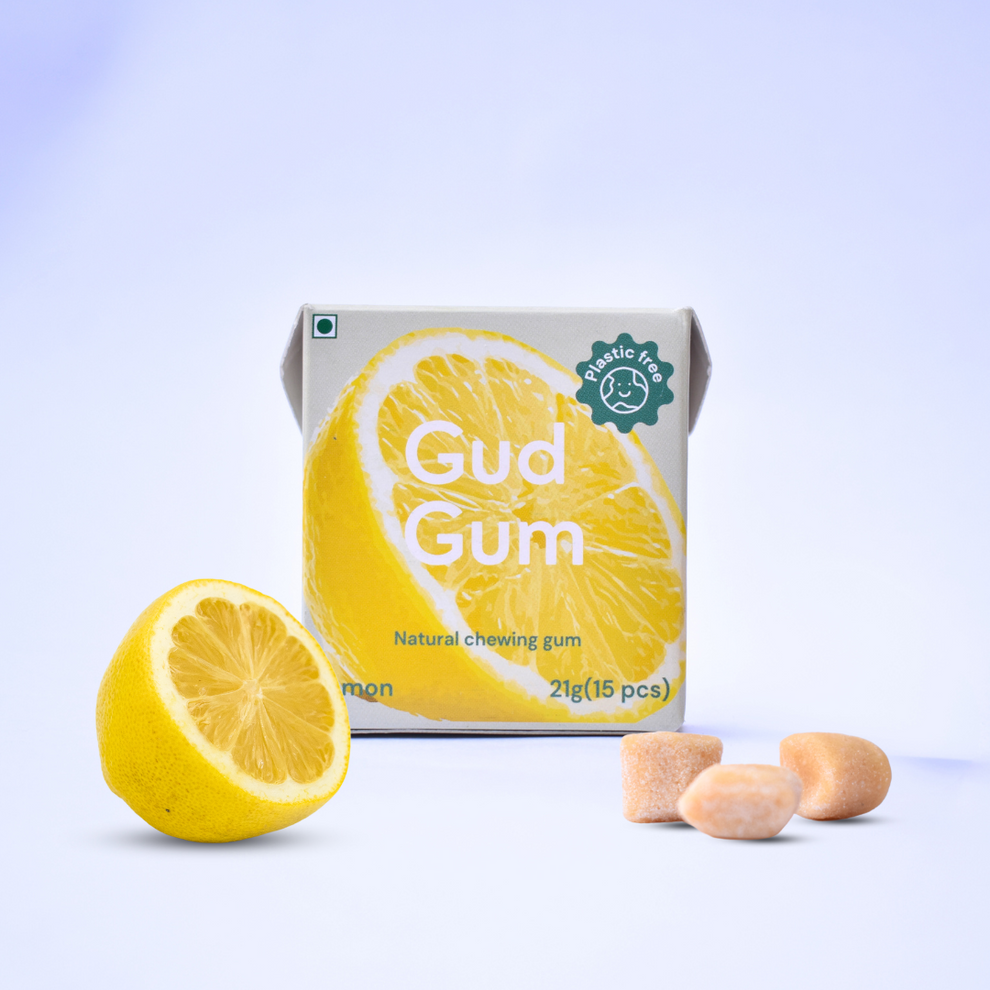 Gud Gum Mini Pack - Plastic-Free, Sugar-Free, Natural, Biodegradable ...